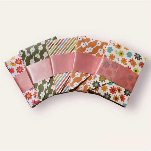 Hand Crafted | Office | 5pack Of Multipattern Handmade Envelopes 3x4 ...